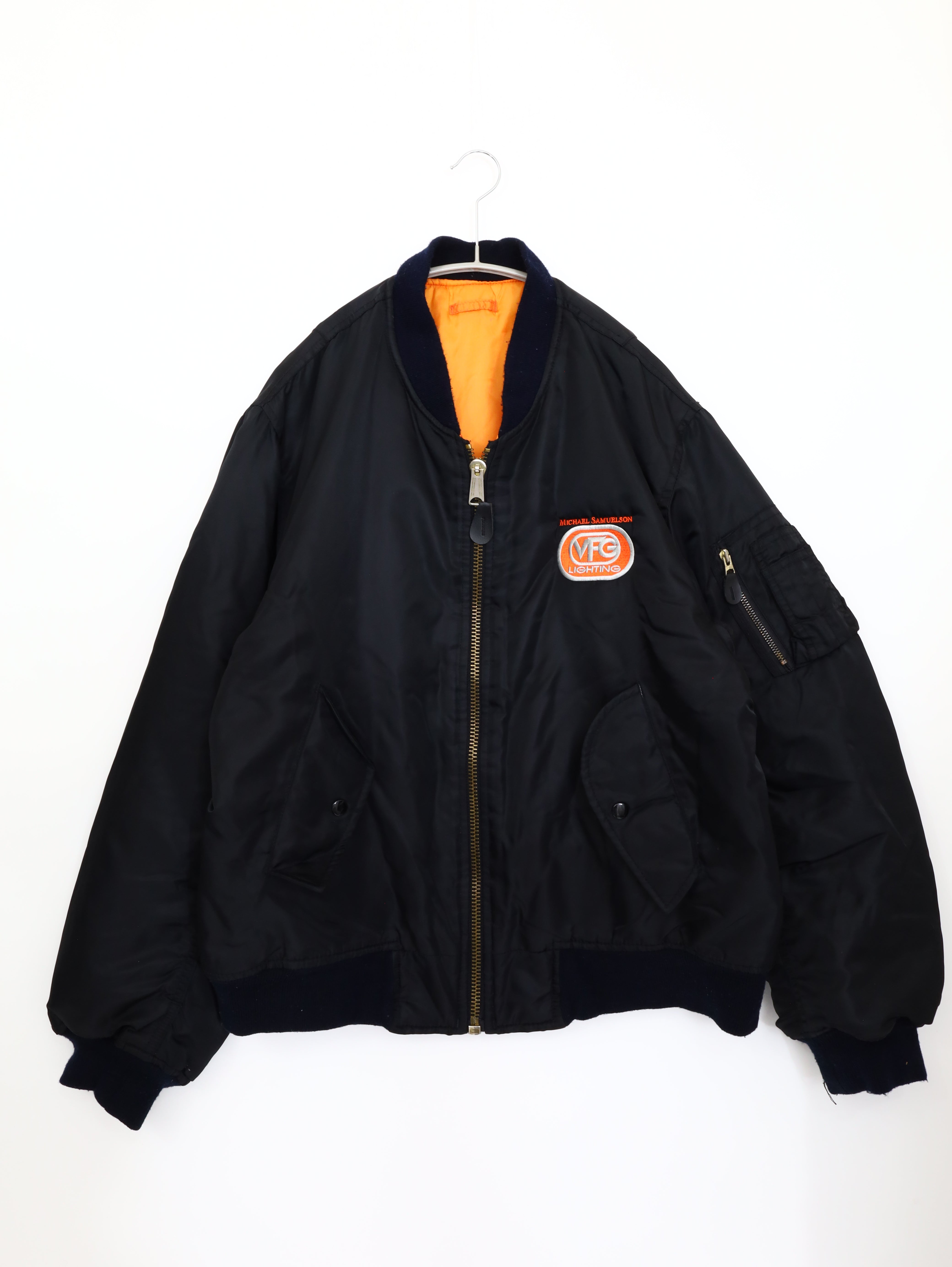 【表記なし】ブルゾン L MA-1めちゃくちゃあったかいです！【古着/USED/中古品】 - digdig（ディグディグ） - A05232