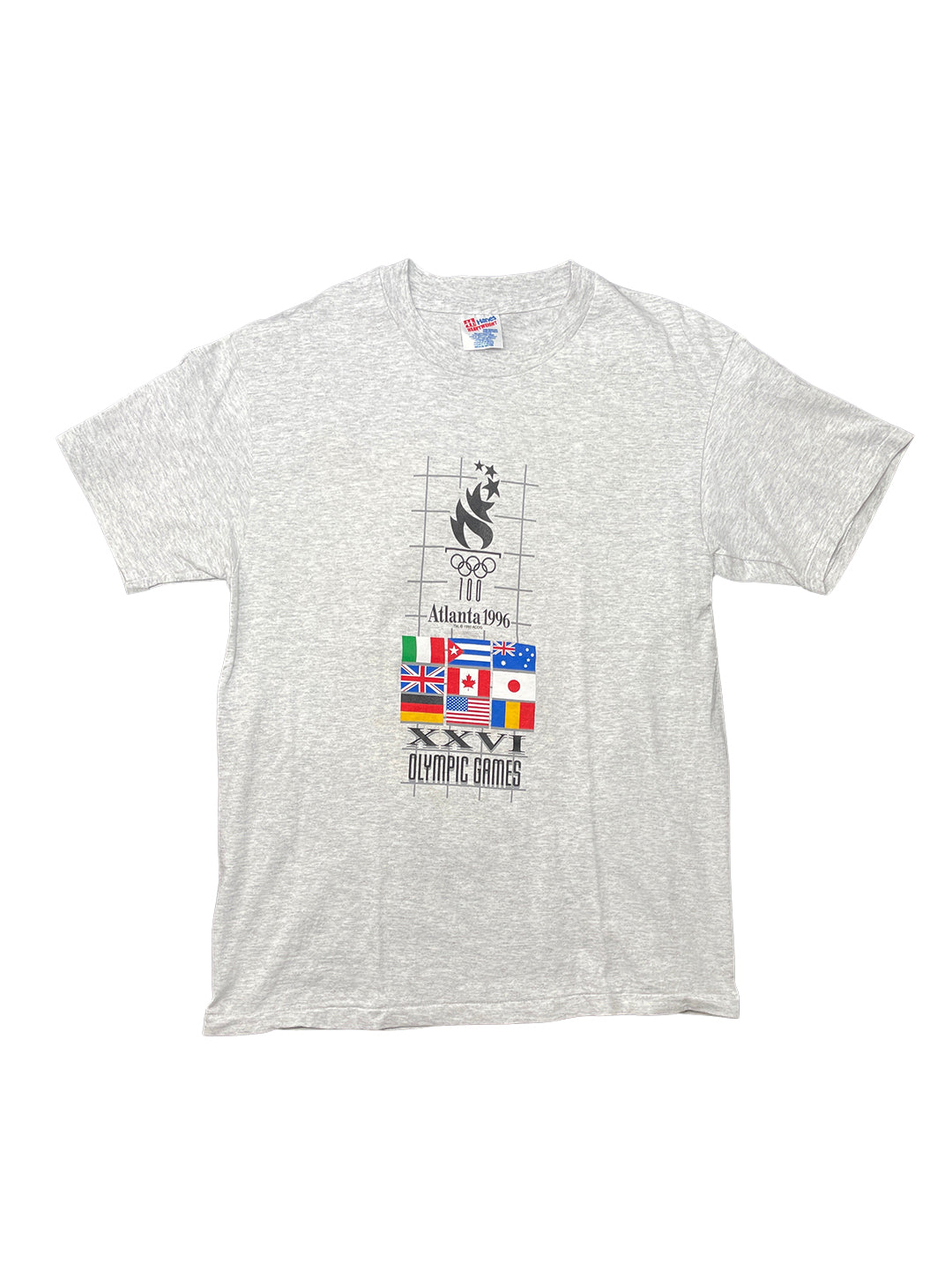 【Hanes/ヘインズ】Tシャツ M 90s アタランタオリンピックTシャツ【古着/USED/中古品】 - digdig（ディグディグ） - A01540