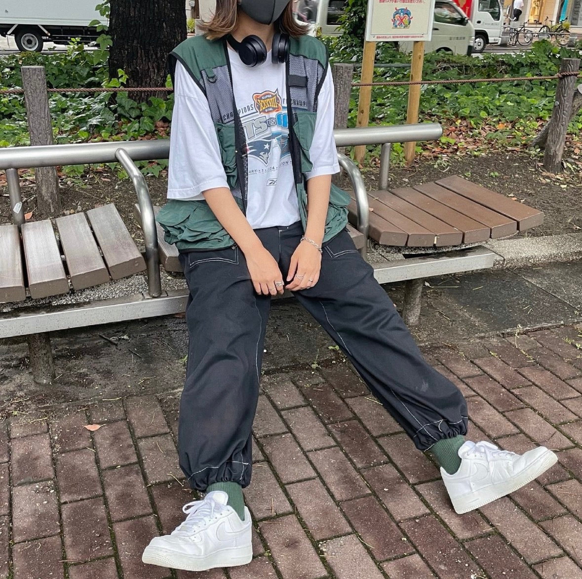 n a n aのミリタリーベスト – digdig