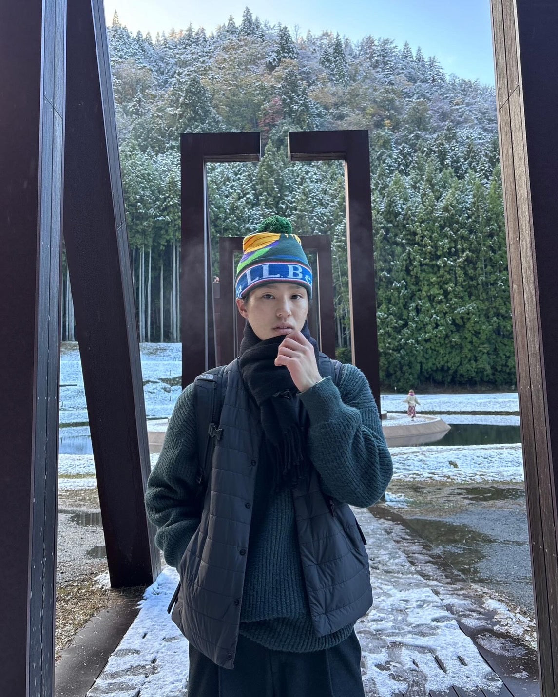 【MONO-MART】ニット L オーバーサイズのニット。どんなコーデにも合わせやすいです。【古着/USED/中古品】 - digdig（ディグディグ） - A10834